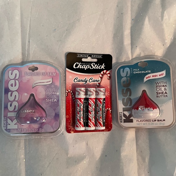 Hershey’s | Makeup | Hersheys Chapstick Bundle Strawberry Crme Milk ...